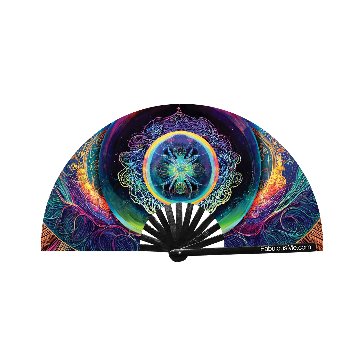 Mandala Fan | Rave Fans, Rave Accessories | Electric Wave – Electric Wave