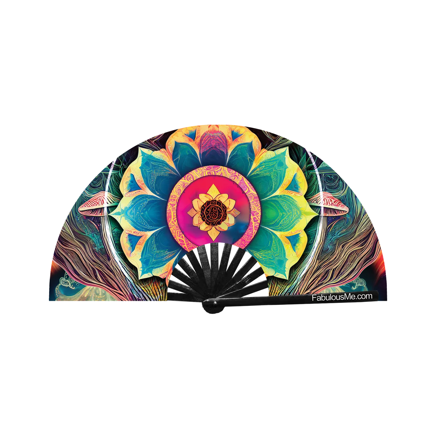 Mandala 3 Fan | Rave Fans, Rave Accessories | Electric Wave – Electric Wave