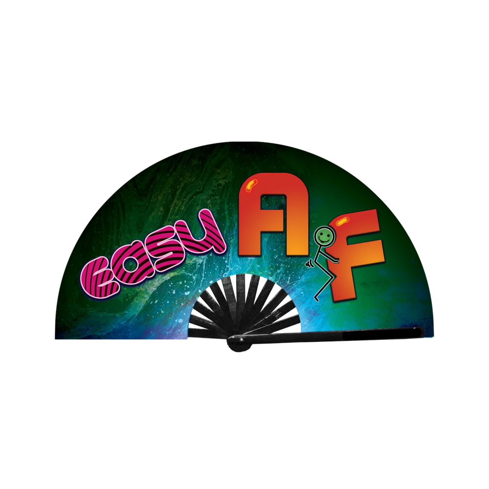 Easy AF Fan | Rave Fans | Electric Wave