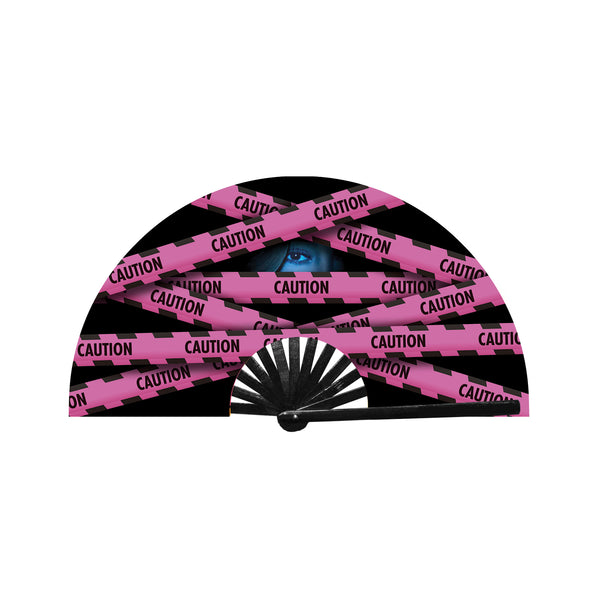 Caution Fan | Rave Accessories, Rave Fans | Electric Wave